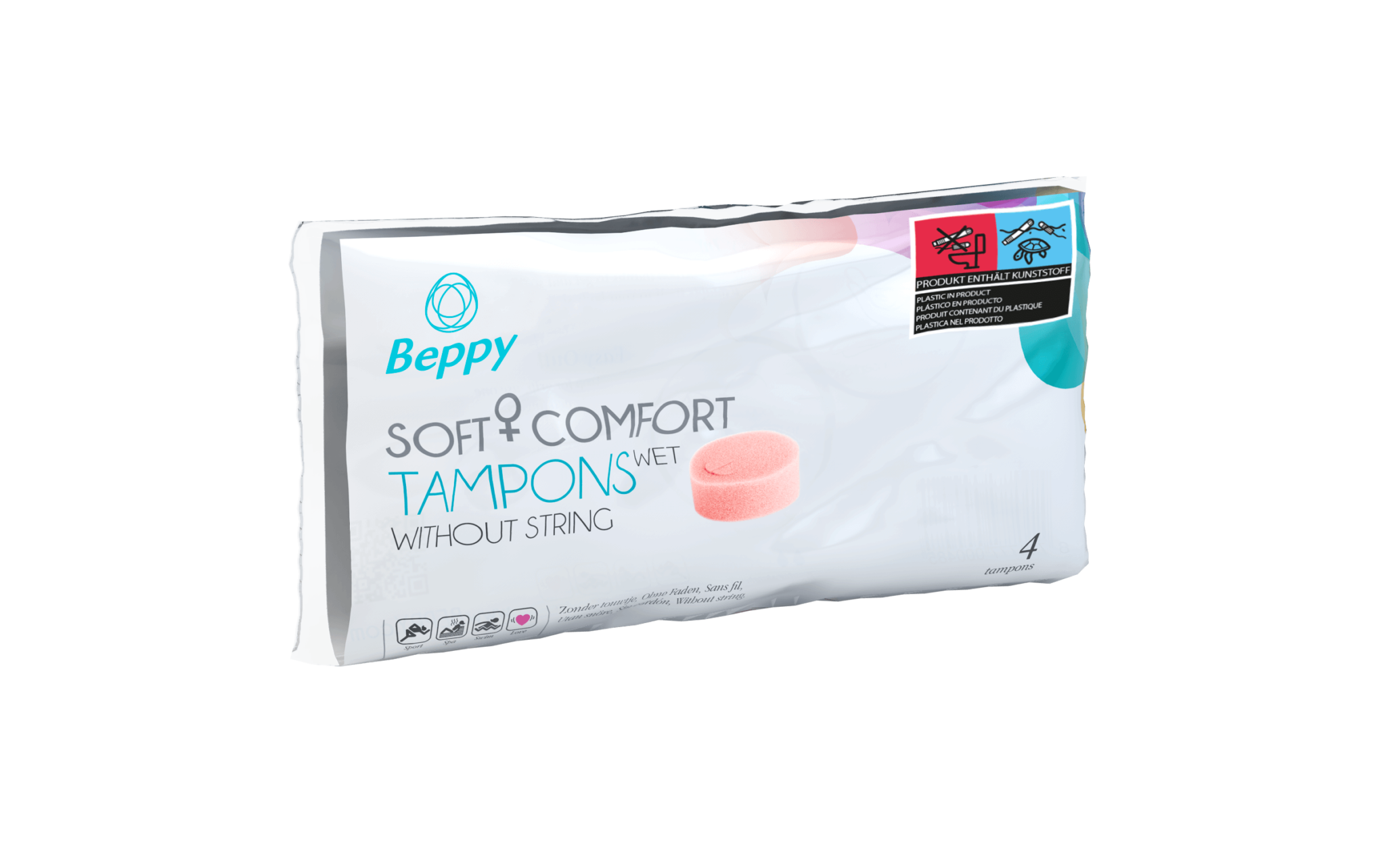 Beppy Soft + Comfort Tampons WET (300 Unid.) (Copy) (Copy) - Asha ...