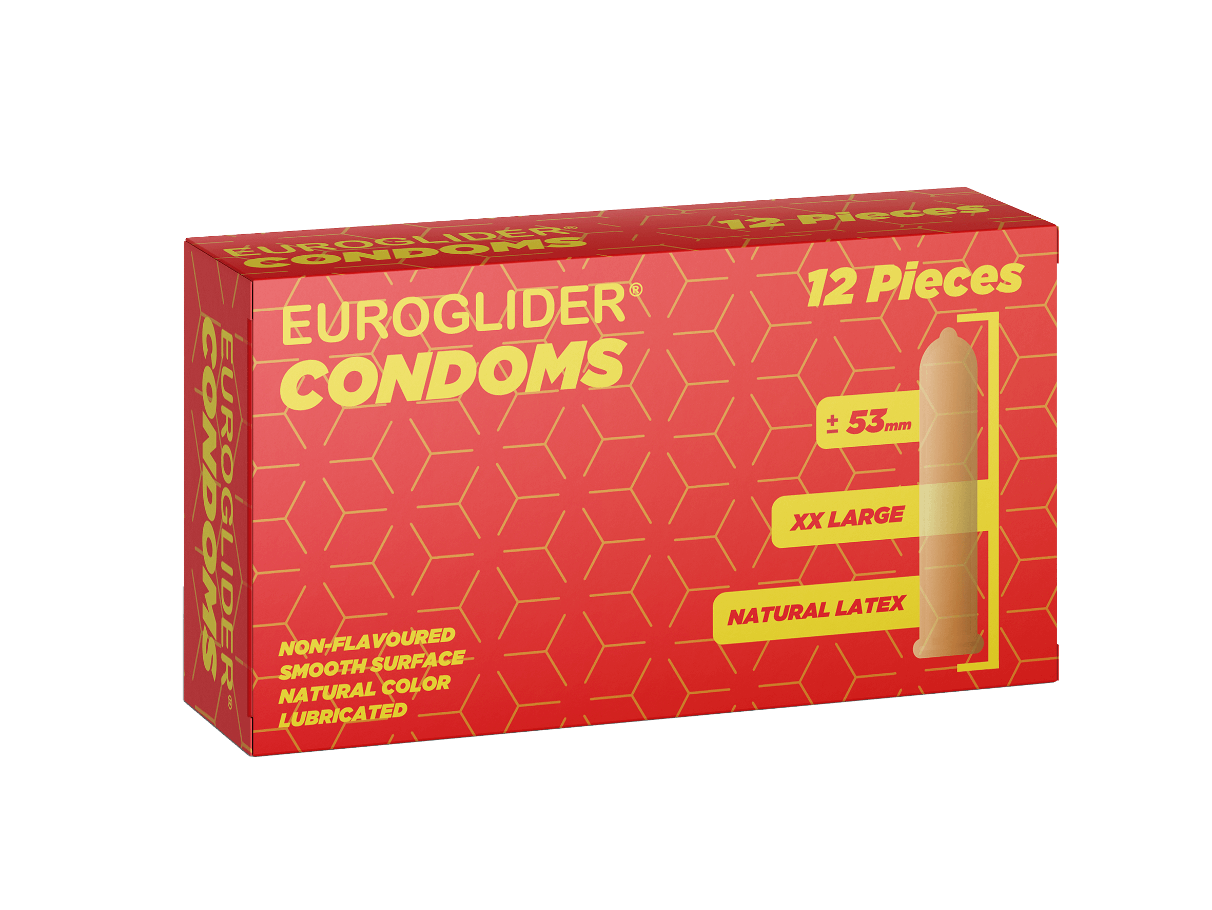 Nieuw! Euroglider Condooms 12 stuks verpakking - Asha International