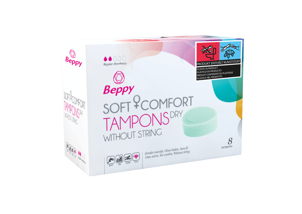 Beppy Soft + Comfort Tampons Extra Soft (8pcs.) - Asha International