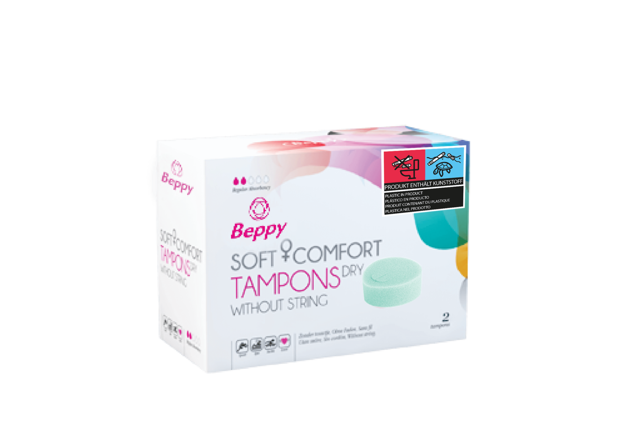 Beppy Soft + Comfort Tampons Extra Soft (2st.) - Asha International